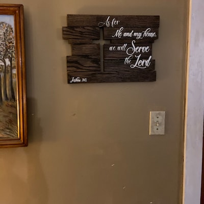 Large Wood Three Dimensional Rustic Cross Signas for Me - Etsy