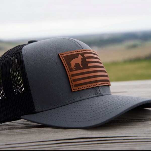 Red, White & Bird Dogs Hat German Shorthair Pointer Hat GSP Gift ...