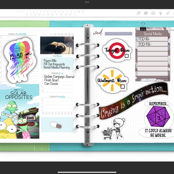 Digital Teacher Planner | Undated Neutral Teacher Digital Planner for ...