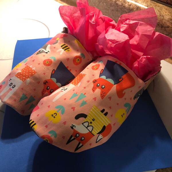 Custom Classroom Shoes, Soft Soled Slippers, Made to Order Slippers ...