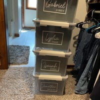 Printable Milestone Tote Labels | Instant Download | School File Box ...