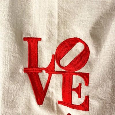 Love Embroidery Design Instant Download - Etsy