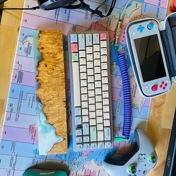 Keyboard Wrist Rest | Custom Wrist Rest | Resin Wrist Rest | Mechanical ...