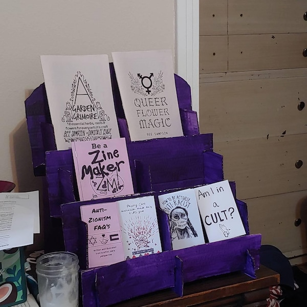 Make Your Own Zine Display Pattern - Etsy