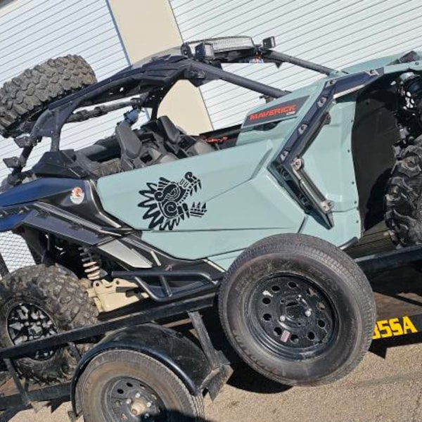 Aztec QUETZALCOATL Vinyl Decal/sticker, KUKULKAN , Mexico, for Laptop ...