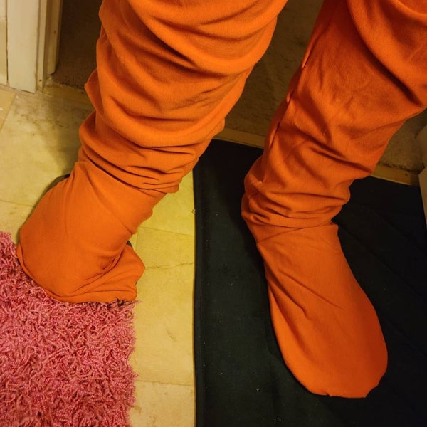 Adult Footed Pajama Pants With Feet Pajamas Two Piece CUSTOM Bamboo ...