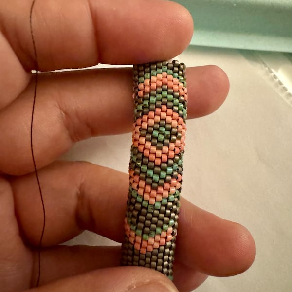 Pattern Download for Beaded Stethoscope, Even Count Tubular Peyote ...