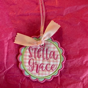 Backpack Name Tag Bag Tags Luggage Tag Fabric Name Tag Fabric ...
