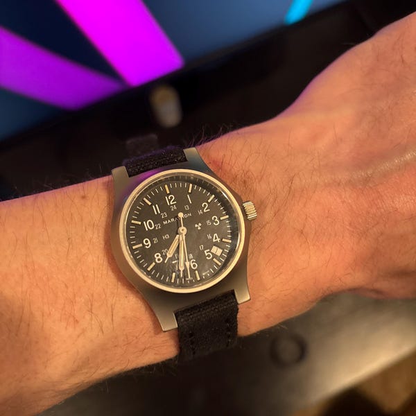 Basque Olive Canvas Watch Strap From 15oz Canvas, 20mm, 22mm, 24mm ...