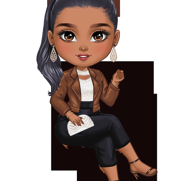 Chibi Family Clipart Bundle: Including Mom, Dad, Kids and Baby | Fun ...