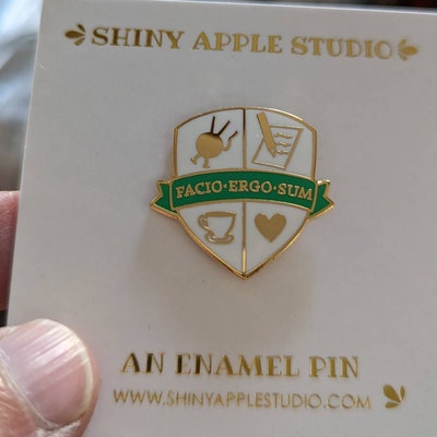 Dum Spiro Spero While I Breathe I Hope Enamel Pin Latin Motto Lapel Pin ...