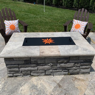 Square Metal Fire Pit Ring Lid Cover - Etsy