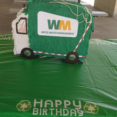 BIG Trash or Garbage Truck Pinata - Etsy