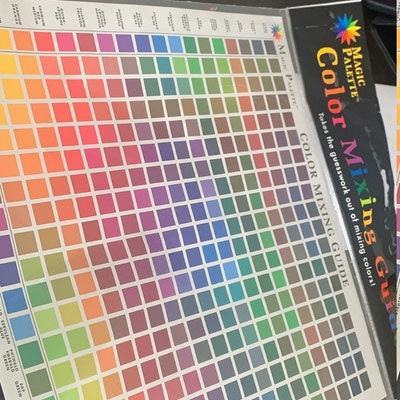 Magic Palette Color Mixing Guide for 324 Colors Select, Match and ...
