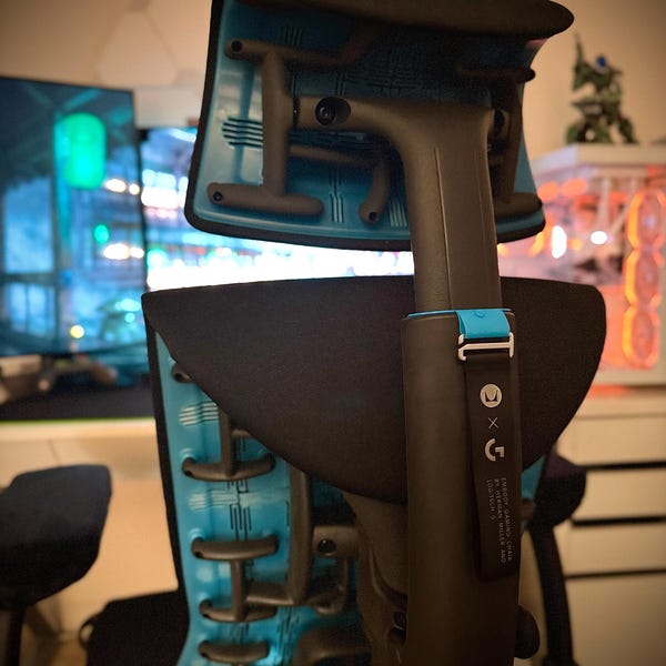 Herman Miller Embody Logitech Gaming Edition Atlas Headrest Tag Lanyard ...