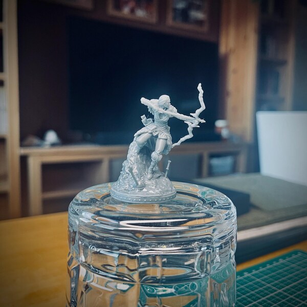 Elle the Musketeer 8K D&d/pathfinder 32mm 75mm 100mm Miniature | RPG ...