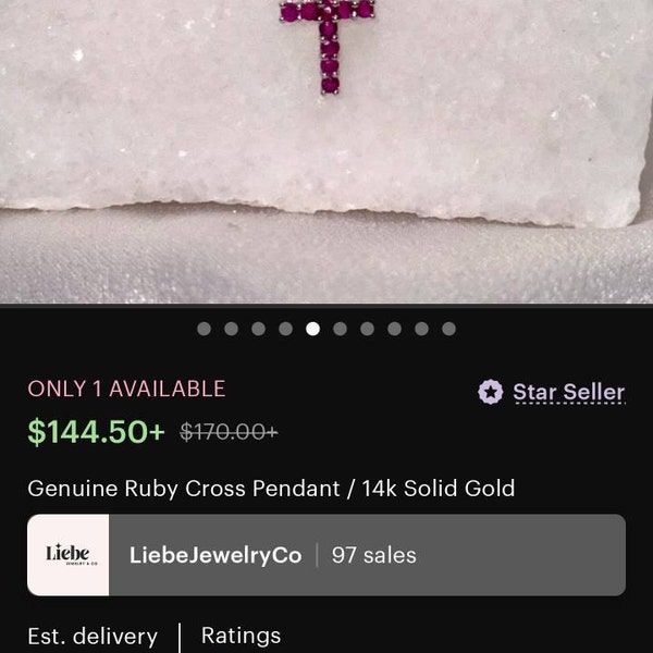 Genuine Emerald Cross Pendant mini / 14k Solid Gold - Etsy