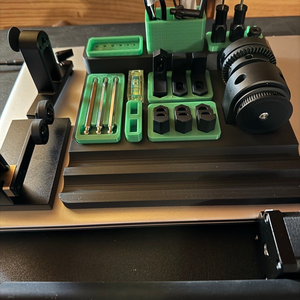 Xtool F1 - Slide Extension Jig - 1 X 100mm Square (3MF and PDF) - Etsy