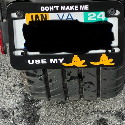 Circle Game Fingers Hands in 3D Version Unique License Plate INSERT ...