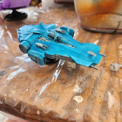 Broad Sword and the Flint razor Crest Custom not Painted - Etsy