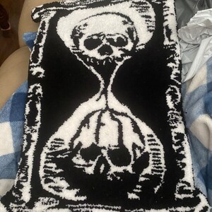 Poison Skull Tufted Rug Handmade Free Shipping Made to Order Brother ...