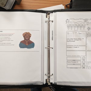 Sidekick Character Sheet A4 Dnd 5e PDF Fillable - Etsy UK