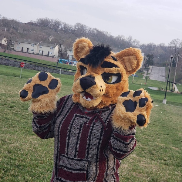 DIGITAL Toony Hand Paw Pattern for Fursuits - PDF Download - Etsy
