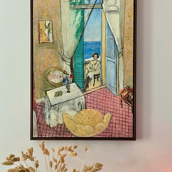 Henri Matisse,interior at Nice,balcony View,canvas Print,canvas Art ...