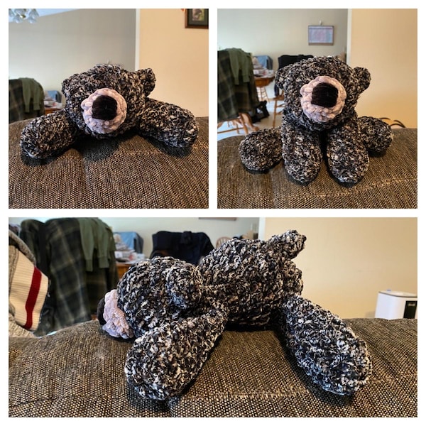 Crochet PATTERN Floppy Bear | PATTERN ONLY | Beginner/intermediate Friendly! - Etsy