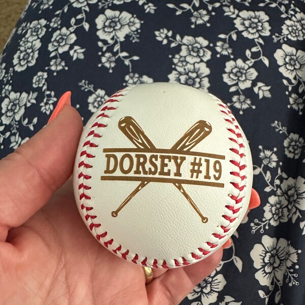 Personalized Baseballs, Team Balls, League Balls, Little League ...