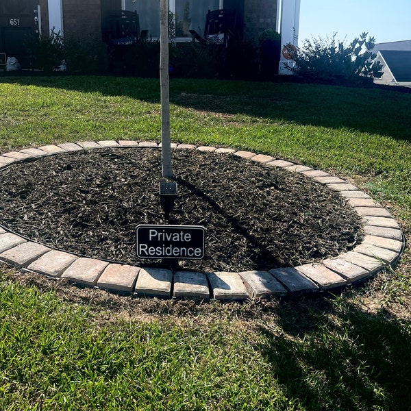 Private Residence, Outdoor Sign, Yard Sign, Warning Sign, Lawn Sign ...