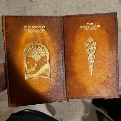 The Lord of the Rings, Rebound in Leather, Tolkien - Etsy