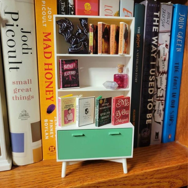 1/6 Scale Miniature Dragon Bookend / Mini Bookshelf / Bookshelf Decor ...