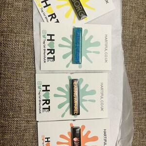 Personalised Design Your Rectangle Enamel Pin Customised Pin - Etsy UK