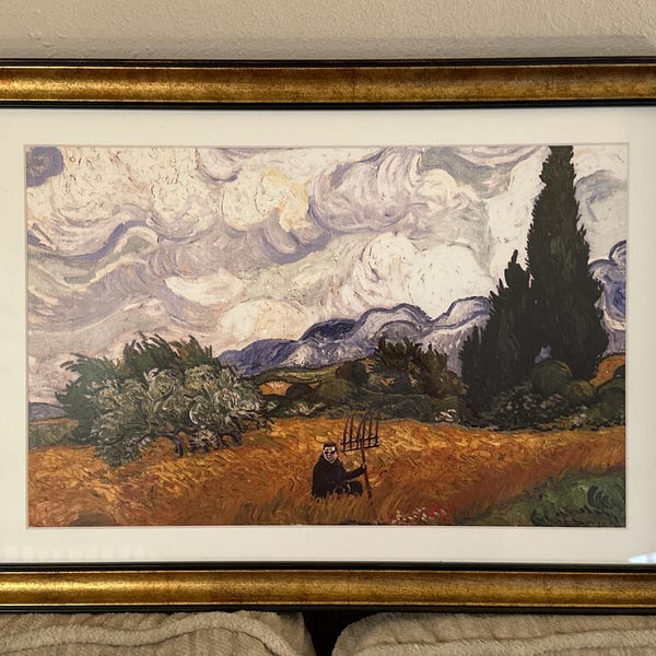 Cliffs of Insanity 11x17 Print Modified Thrift Store Art Princess Bride ...