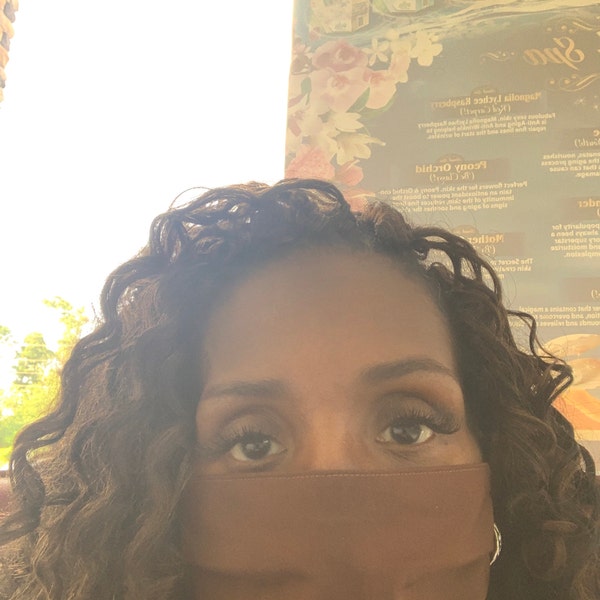 Solid Brown FACE MASK - Etsy