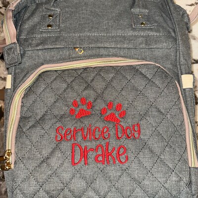 Personalized Pet Tote Backpack Pet Bag Personalized Dog Bag ...