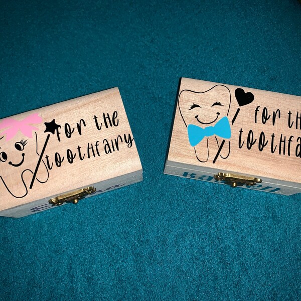 Tooth Fairy Bag SVG, Girl and Boy Tooth Svg, Tooth SVG File, Tooth ...