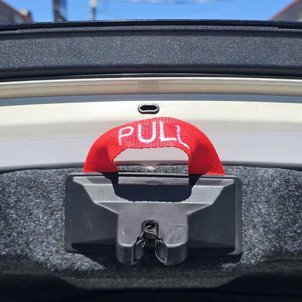 2015+ Mustang DIY - Trunk Pull Tab Only - Etsy