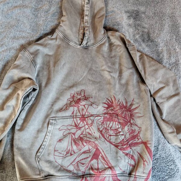 Anime Graphic T-shirt With Jujutsu Kaisen Screen Print (choso) - Anime ...