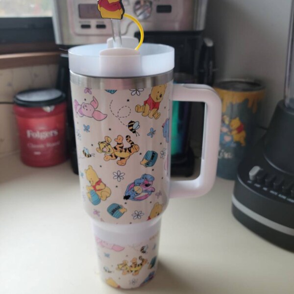 40oz Tumbler With Handle| Disney Princess Cup| Quencher V2 Tumbler ...