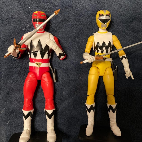 Power Rangers Thunderzords Gosei Sentai Dairanger Power Coins legacy ...