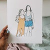 Custom Drawing Print // Personalised Art - Etsy UK