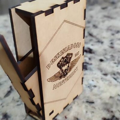 File of Box for Laser Cut 2 Box Designs Cdr, Dxf, Pdf, Svg Formats for ...