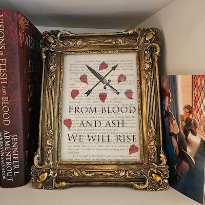 ACOTAR/ACOMAF/ACOWAR to the Stars Who Listen Book Page Art Print/ Wall ...