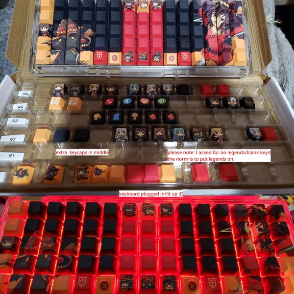 AZIR the Emperor of the Sands Lol Series Keycap Set, 127 Keys PBT for Mechanical Keyboard OEM ...