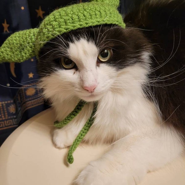Green Alien Cat Hat for Your Cat or Small Dog - Etsy