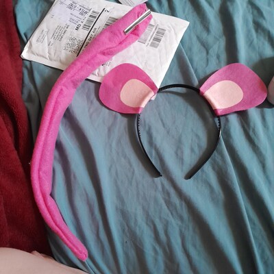 Lion Ears and Tail Set Jungle Safari Zoo Animal Headband Birthday Party ...