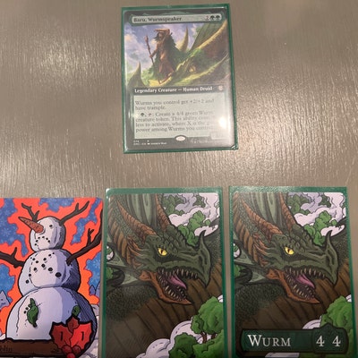Copy Zombie Token Custom Altered MTG Magic the Gathering Fantasy Board ...