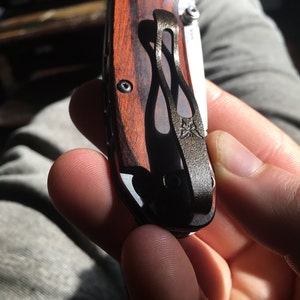 Flat Black Titanium Deep Carry Pocket Clip For Buck 110 Slim | Etsy